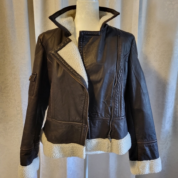 Boston Proper | Jackets & Coats | Boston Proper Faux Genuine Leather ...